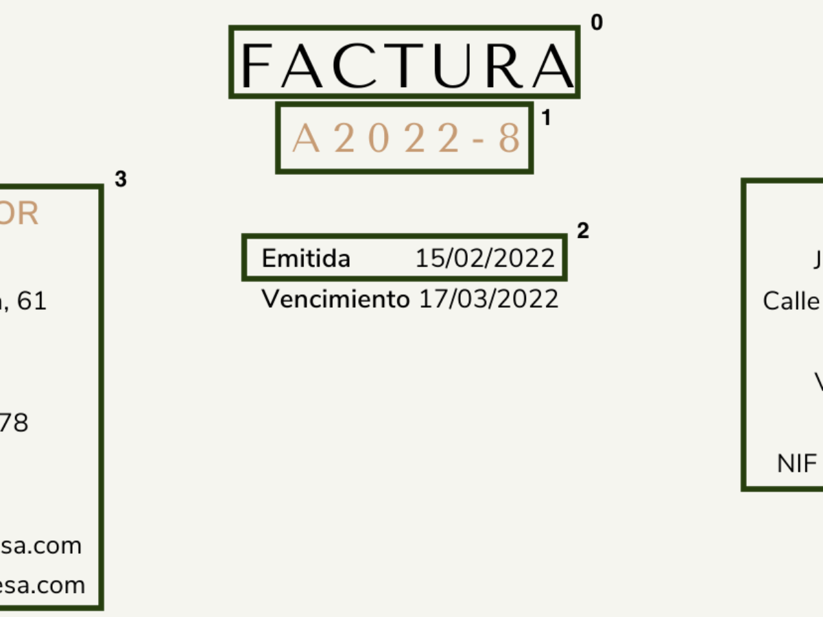 Qué datos necesito para emitir una factura correctamente Qué datos necesito para emitir una factura correctamente